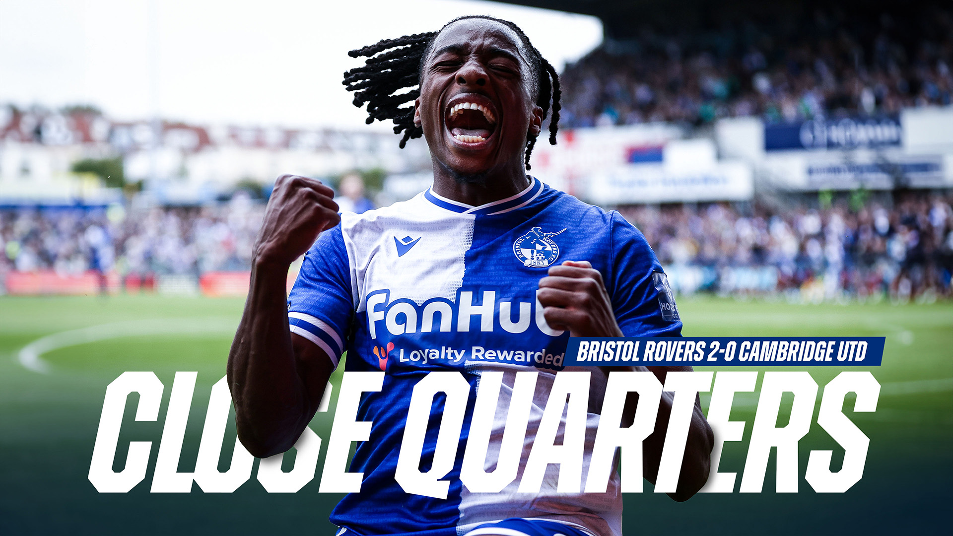 Close Quarters | Omochere strikes twice to sink Cambridge | Bristol Rovers FC